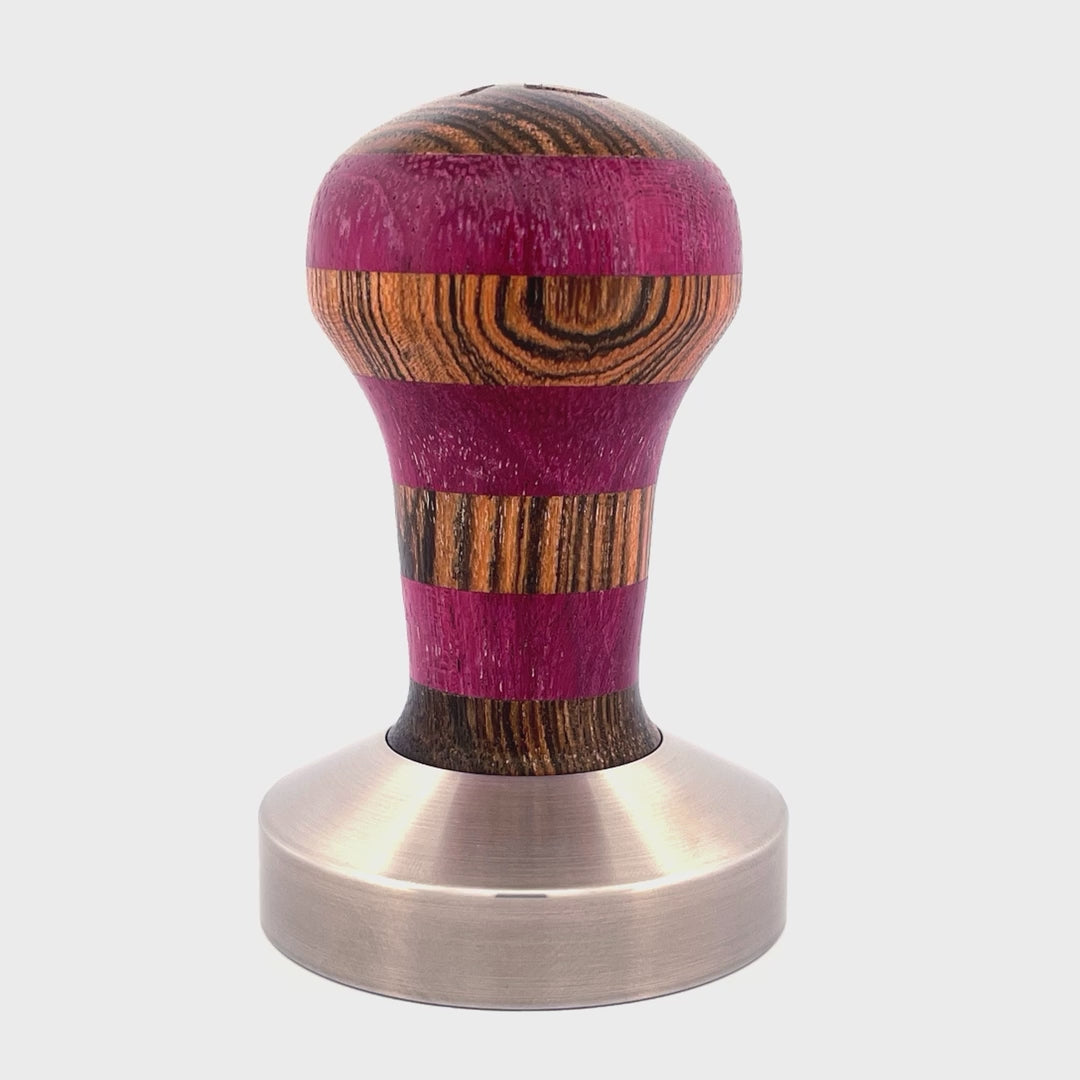 Signature Handle in Laminated Purpleheart and Maple – regbarber